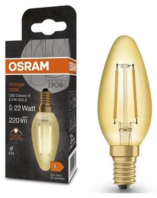 Osram | LED Žárovka VINTAGE E14/2,5W/230V 2400K - Osram | P225549