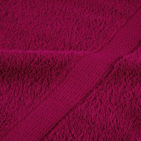 Prémiové ručníky SOLUND 2 ks bordó 100x200 cm 600 g/m² 137221