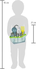 Zahradní taška se zahradním nářadím / 8 dílů