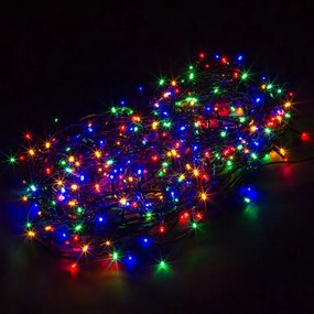 VOLTRONIC® 67228 Vánoční řetěz 40 m, 400 LED, barevný + ovladač