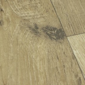 Beauflor, PVC podlaha - lino Texalino Supreme 667M Tasmanian Oak - dub, na míru, šíře 2m,3m,4m,5m, hnědá, filc, chodba / předsíň
