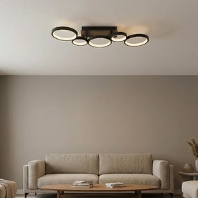 Toolight Toolight, LED stropní svítidlo, 35W, 4000K, 2000lm, APP1913-C, černá, OSW-66060