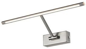 AZzardo AZ2646 DECOline Monalisa 46 SATIN NICKEL nástěnné LED svítidlo 8W / 275lm IP20 nerez Osvětlení obrazů