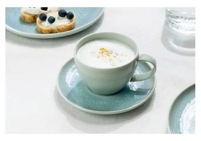 Modro-tyrkysový porcelánový hrnek na cappuccino 250 ml Like Crafted – like | Villeroy &amp; Boch