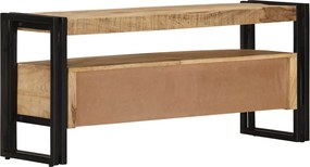 TV stolek 100 x 30 x 45 cm masivní mangovníkové dřevo 249858
