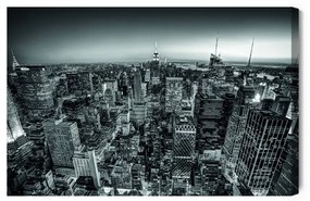 Obraz Pohled Na Manhattan Nedostatek Nedostatek Plátno Canvas 30x20