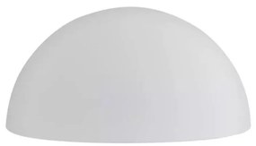 Redo 90167 - Venkovní lampa BLOB 1xE27/23W/230V pr. 38 cm IP65 bílá