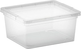 Kis Úložný box s víkem C Transparent XXS, 9,5 x 19,5 x 16,5 cm