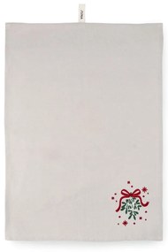 Utěrka s vánočním motivem s příměsí bavlny 50x70 cm Christmas Fable – JUNA