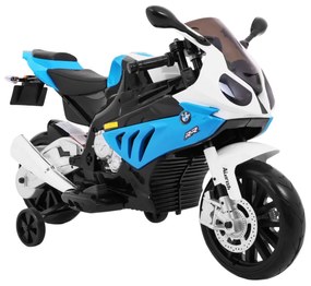 Dětská elektrická motorka BMW S1000 RR modrá