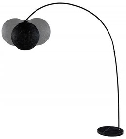 Černá stojací lampa Cocooning 205 cm