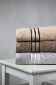 PEMITEX Ručník a osuška RELAX 575 g/m2 Ručník RELAX 50x90 cm světle šedá