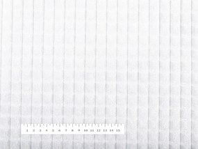 Biante Dekorační povlak na polštář Minky kostky MKK-001 Bílý 60 x 60 cm