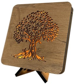 Li-Go "Dub" lampa 19x19cm provedení povrchu: bříza