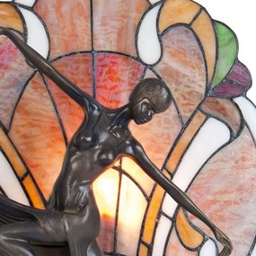 Stolní lampa Tiffany Woman – 35x15x44 cm