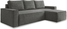 XXXLutz ROHOVÁ SEDAČKA, textil, tmavě šedá MID.YOU - Sedací soupravy - 001454003603