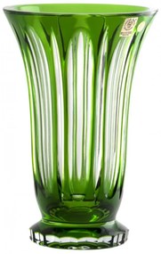 Váza  Visu, barva zelená, výška 205 mm