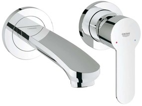 Grohe Eurostyle Cosmopolitan - Umyvadlová 2-otvorová baterie, chrom 19571002