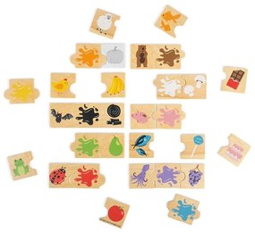 Bigjigs Toys Didaktické puzzle Barvy