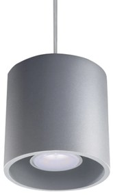 Sollux Lighting Závěsné svítidlo ORBIS 1 šedé