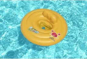 Bestway Nafukovací baby sedací kruh s opěrkou - průměr 69cm