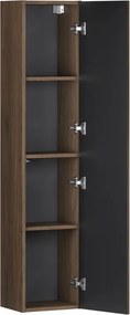 Koupelnová sestava Villa s deskou a skříňkami 60 cm ořech