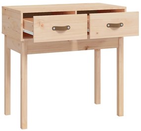 Konzolový stolek 76,5 x 40 x 75 cm masivní borové dřevo
