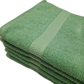 Cnm textil Froté ručník Berta 50x100cm zelený