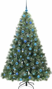 Umělý vánoční stromeček s stojanem Zelená 180 cm PE a PVC 3397855