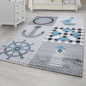 Vopi | Kusový koberec Kids 510 grey - 120 x 170 cm