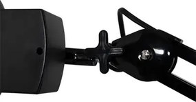 Maul Viso černá / Lupová stolní LED lampa / 3 dioptrie / 660 lm / 6500