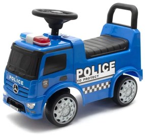 Dětské odrážedlo se zvukem Mercedes Baby Mix POLICE modré