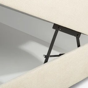 Postel boxspring světle béžová LILIAN 160x200 cm