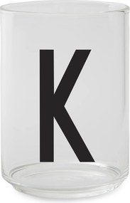 Skleněný pohár AJ písmeno K