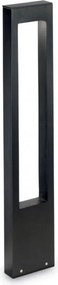 ILUX 136059 Venkovní sloupkové svítidlo Ideal Lux Vega PT1 nero 136059 černé - IDEALLUX