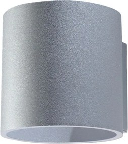 Sollux Lighting Nástěnné svítidlo ORBIS 1 šedé