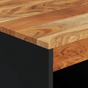 Konferenční stolek 55 x 50 x 40 cm masivní akáciové dřevo - Default Title