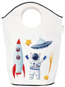 Koš na prádlo a hračky let's go to space (80l)