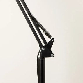 Brilagi - Flexibilní stojací lampa TASKER 1xE27/60W/230V 184 cm černá