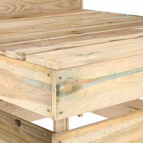 Zahradní středová pohovka z palet impregnovaná borovice 316200