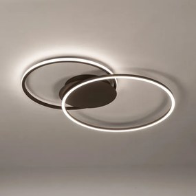 Stropní stmívatelné LED svítidlo Omega 750 Brown Big