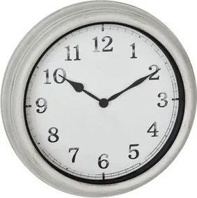 TFA 60.3067.02 OUTDOOR bílá / Nástěnné hodiny / Quartz / odolné stříka