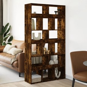 Dělicí stěna kouřový dub 100 x 33 x 187,5 cm kompozitní dřevo 3309541