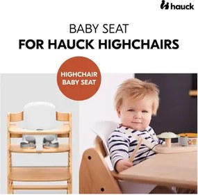 Hauck Sedátko 6-24m pro židličky Alpha+/Beta+, plast bílá