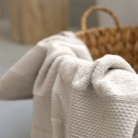 Goldea bambusový ručník/osuška soft lux - světle béžový 50 x 100 cm