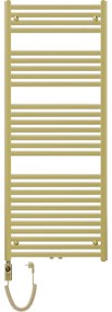 Mexen Hades, elektrické topné těleso 1500 x 600 mm, 600 W, zlatá lesklá, W104-1500-600-2600-50