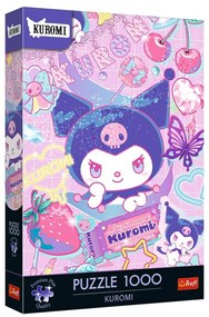 Trefl Puzzle Premium Plus: Kuromi 1000 dílků 48x68,3cm v krabici 27x40x6cm