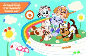 Jiri Models Sešit Barevné prstíky Tlapková patrola/Paw patrol s prstovými barvami 23x30cm