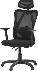 Ergonomická kancelářská židle ORVIN - černá síťovina