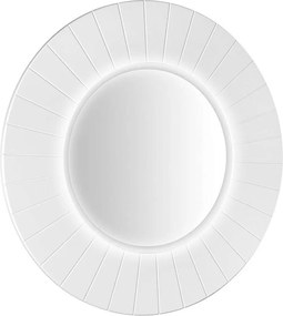 Sapho Lumiro - Zrcadlo s LED osvětlením, průměr 75 cm, matná bílá LR750-3131S